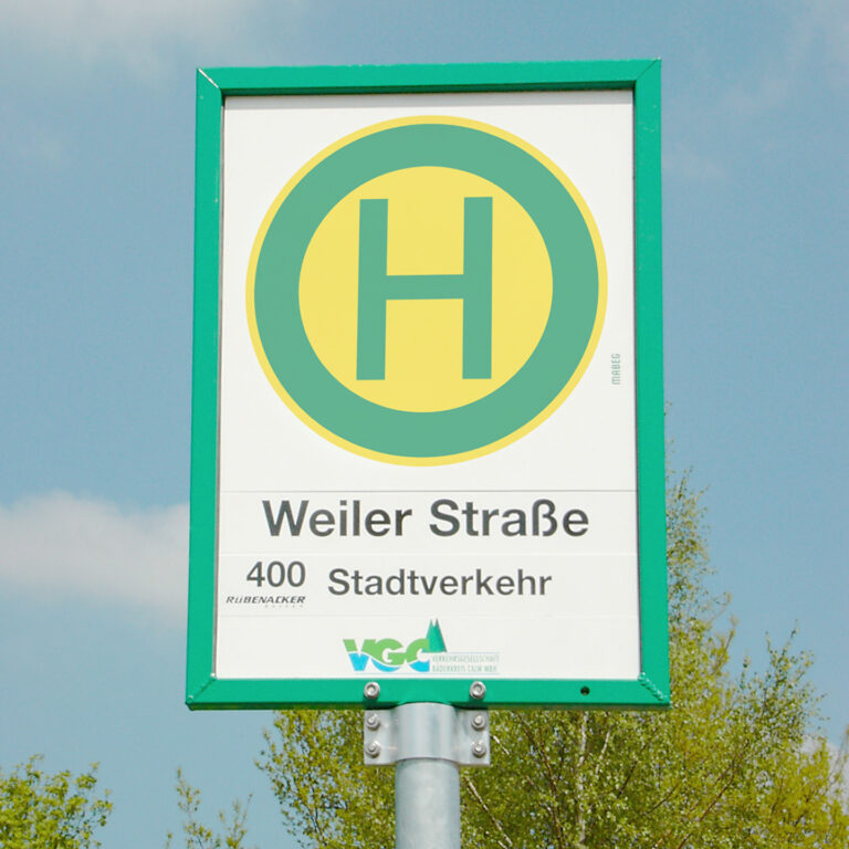 Verkehrszeichen Haltestelle 224 für Bushaltestellen